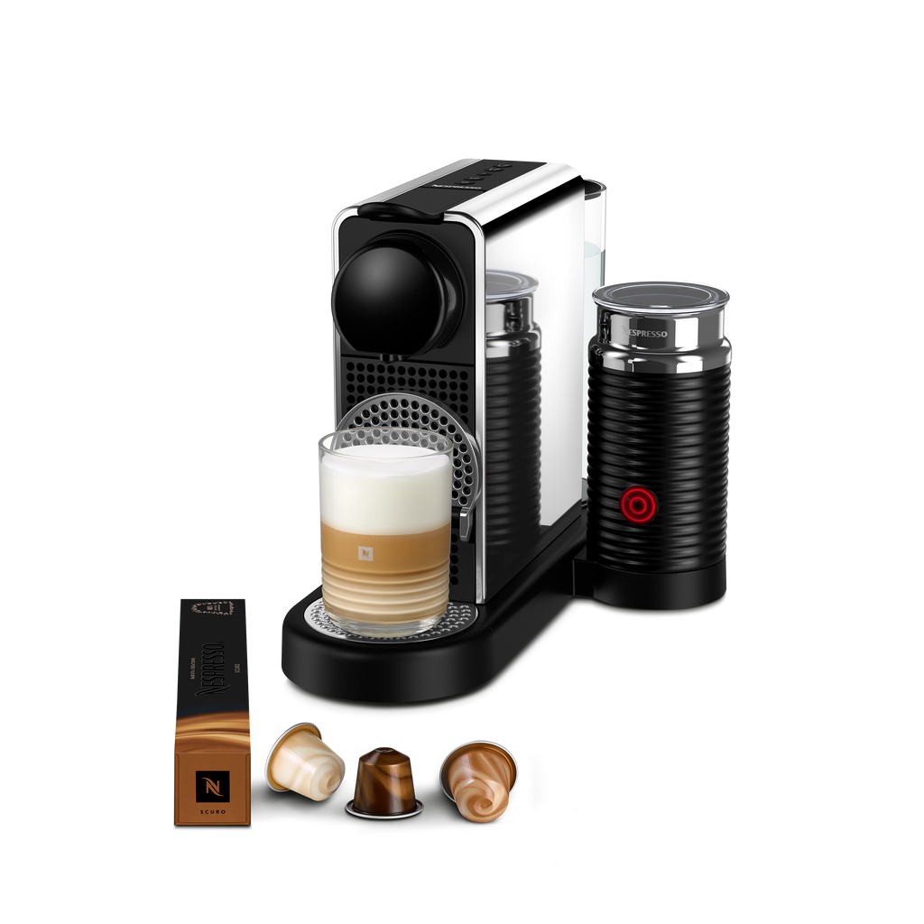 Nespresso Citiz Platinum & Milk C Steel – Blue Salon