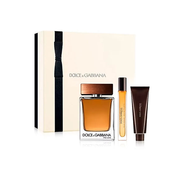 Dolce & Gabbana The One Pour Homme EDT 100ml Gift Set – Blue Salon