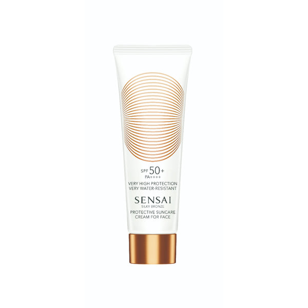Sensai Silky Bronze Protective Suncare Cream For Face 50+