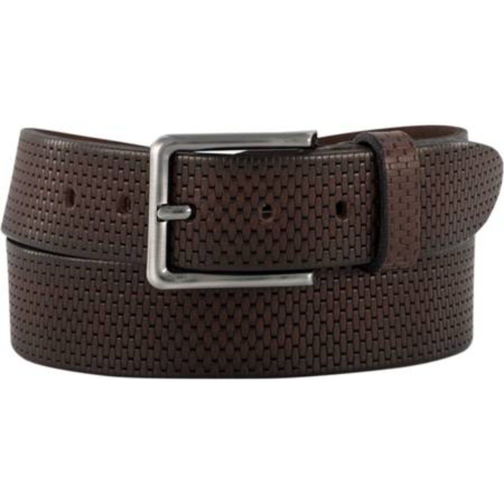 Alberto Men's Brick Belt – Blue Salon