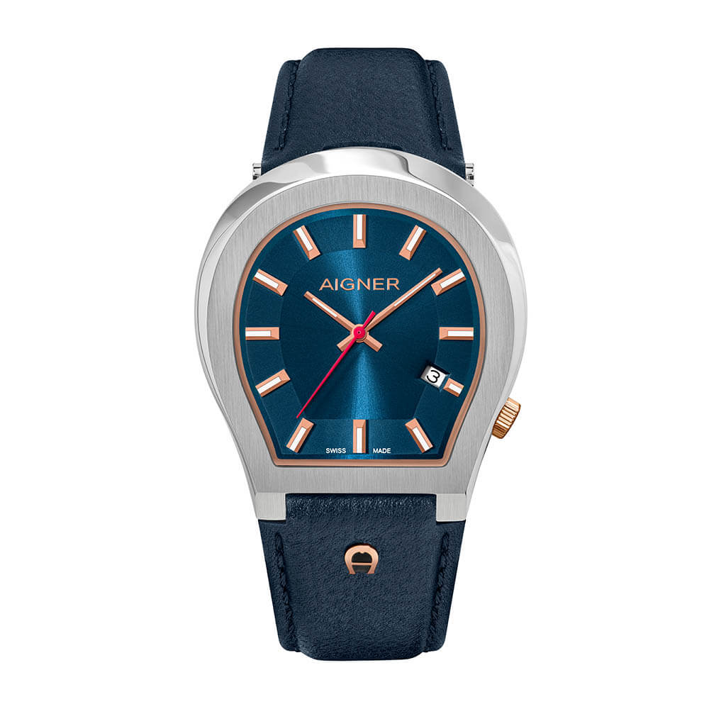 Aigner Milano Men's Blue Dial & Strap Watch – Bluesalon.com