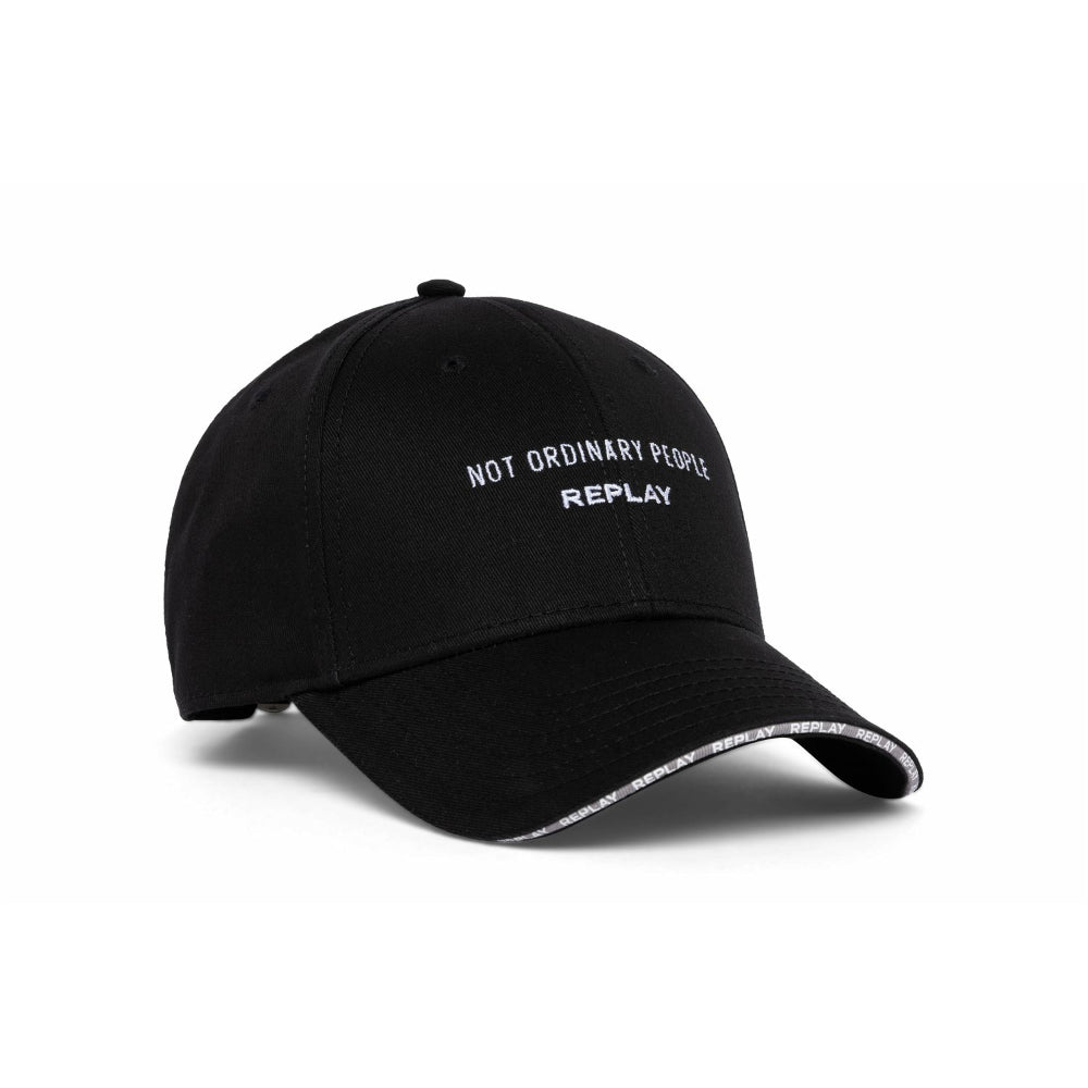 Replay Cap with Bill with Embroidered Logo – Bluesalon.com