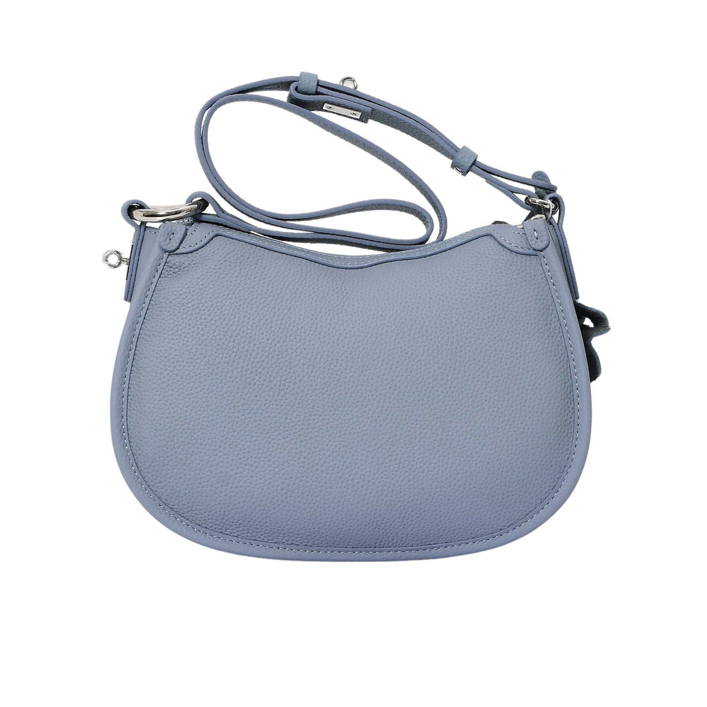 Karisma Textured Leather Crossbody Bag | Blue Salon | Qatar
