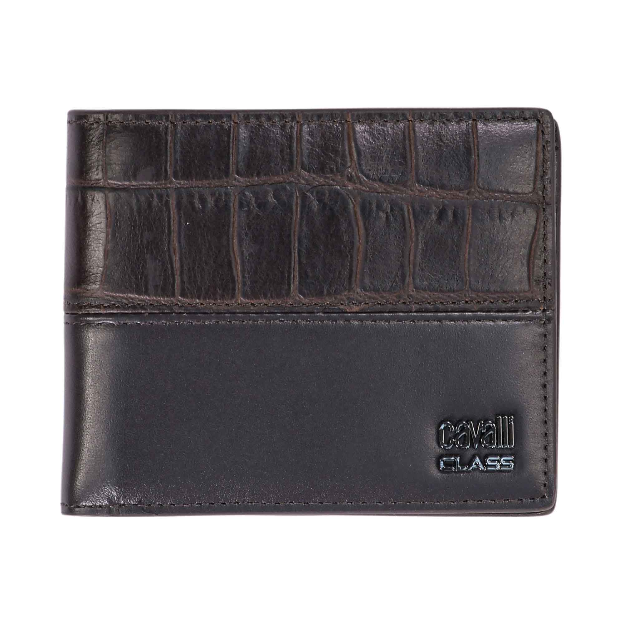 Cavalli Class Men's Brown Wallet – Bluesalon.com