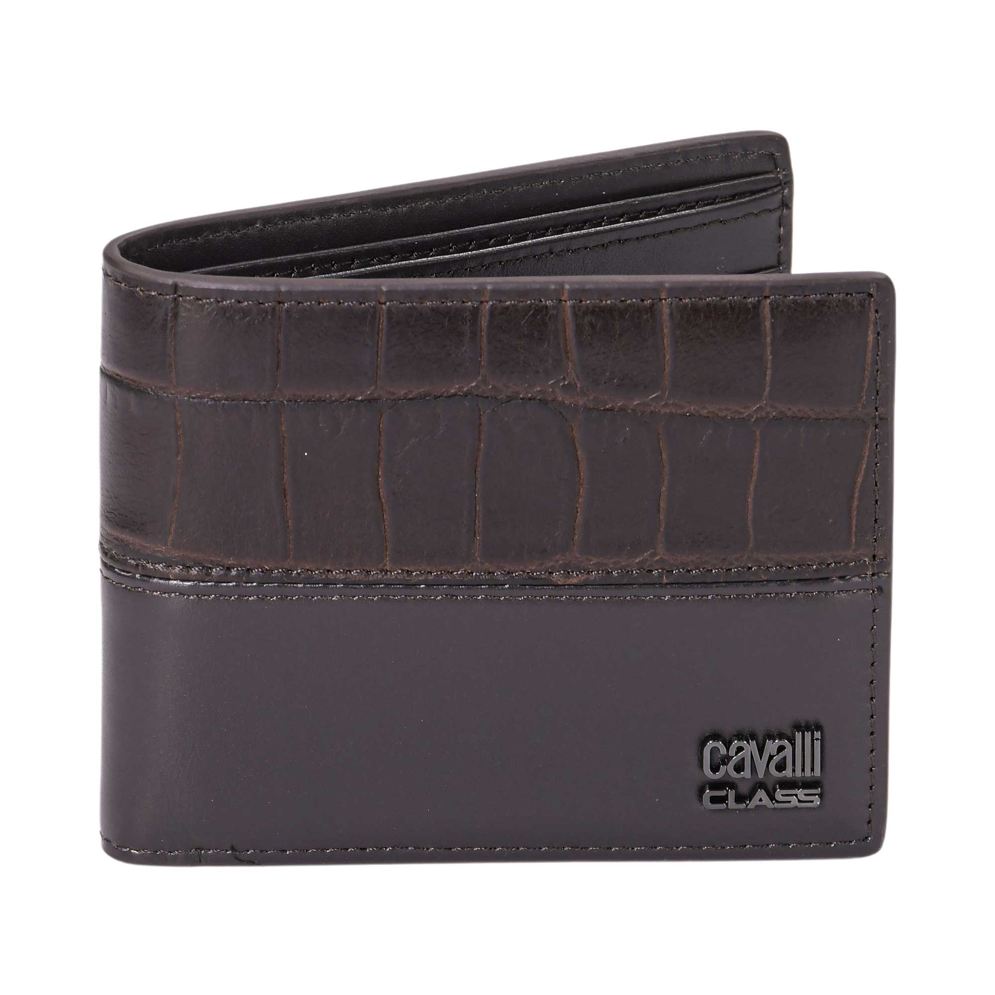 Cavalli Class Men's Brown Wallet – Bluesalon.com