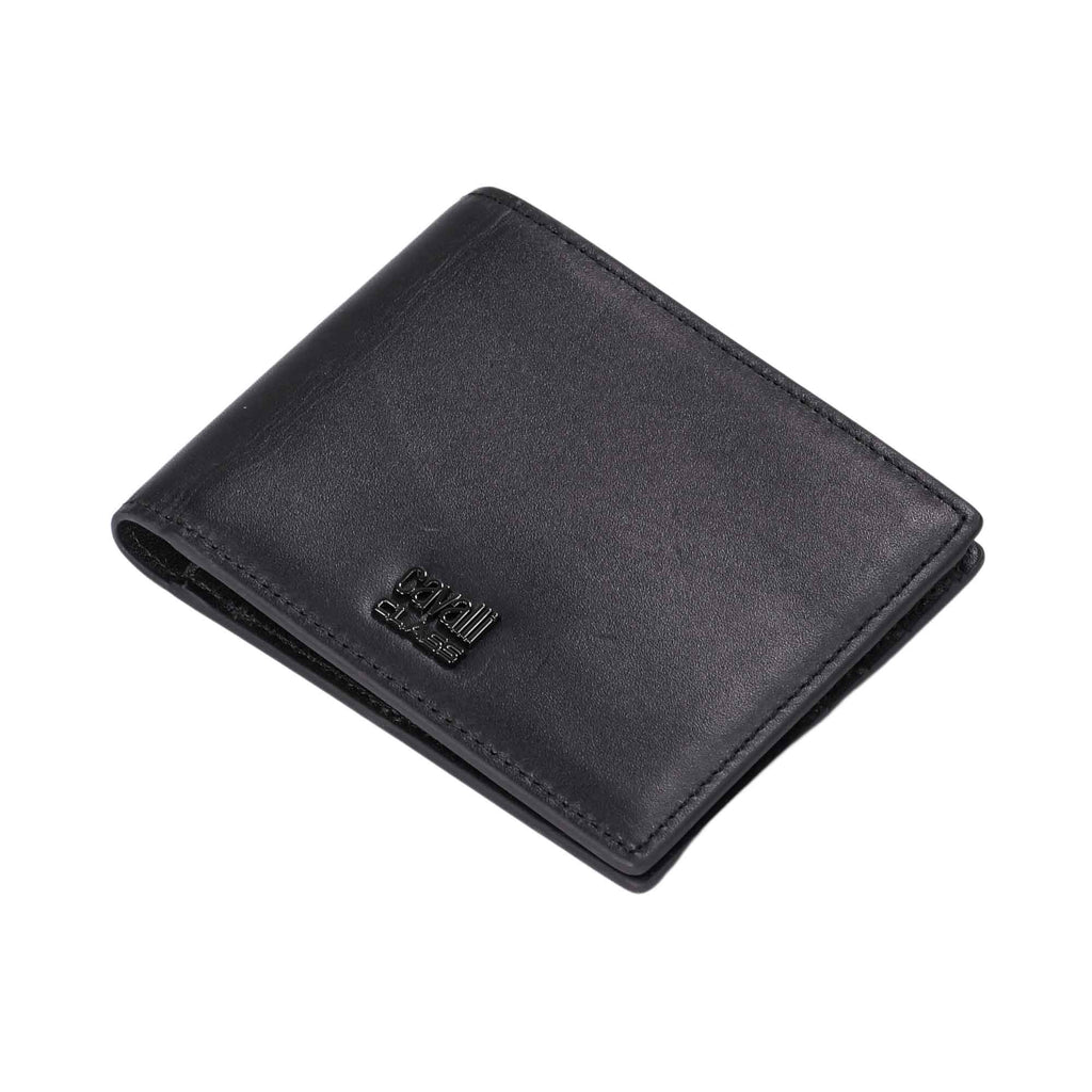 Cavalli Class Men's Black Wallet – Blue Salon