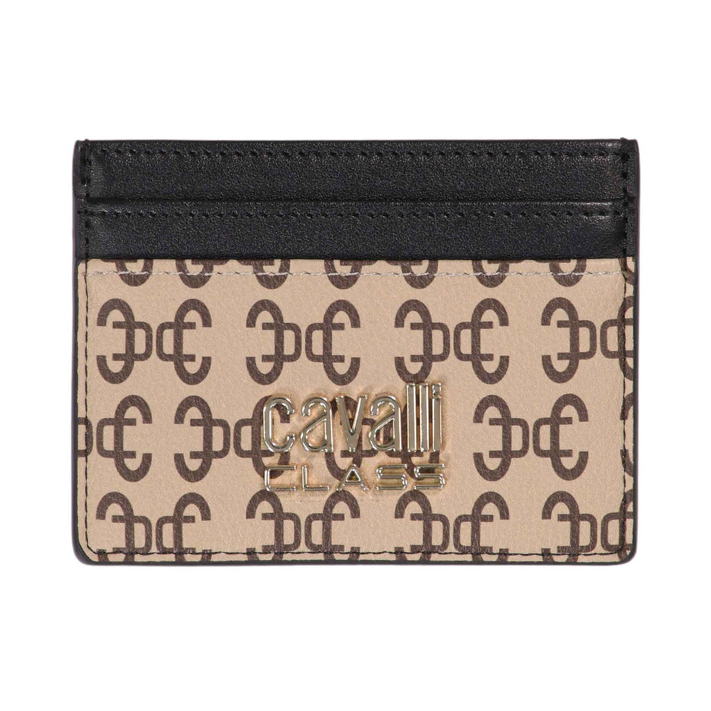 Cavalli Class Women's Black and Logo print Cardholder – Bluesalon.com