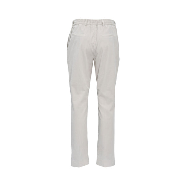 Eleventy Women's White Straight-Leg Pants | Blue Salon | Qatar