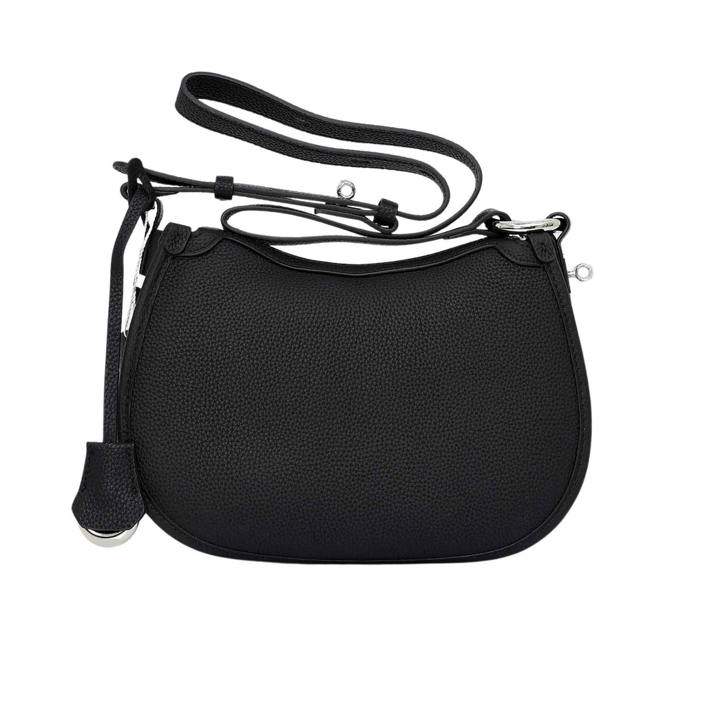 Karisma Textured Leather Crossbody Bag | Blue Salon | Qatar