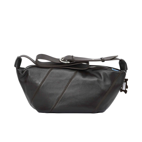 Karisma Leather Shoulder Bag with Adjustable Strap | Blue Salon | Qatar