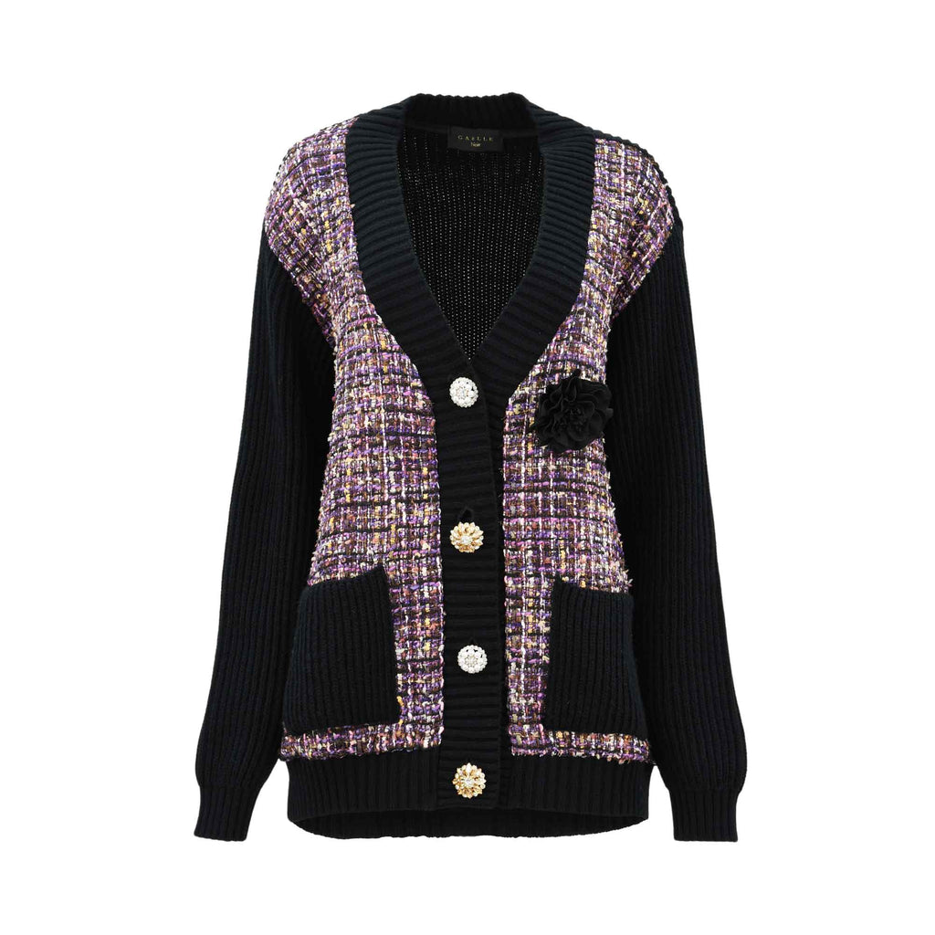 Gaelle Women's Multi-color Cardigan – Bluesalon.com