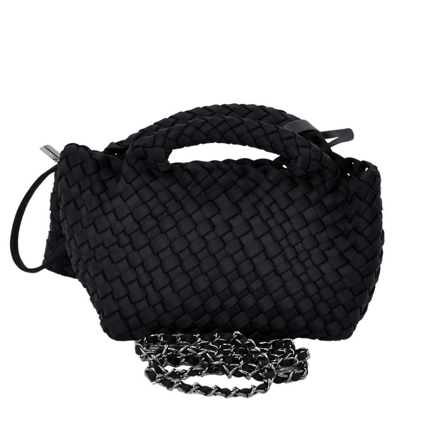 Karisma Women's Woven Handbag with Matching Zip Pouch | Blue Salon ...