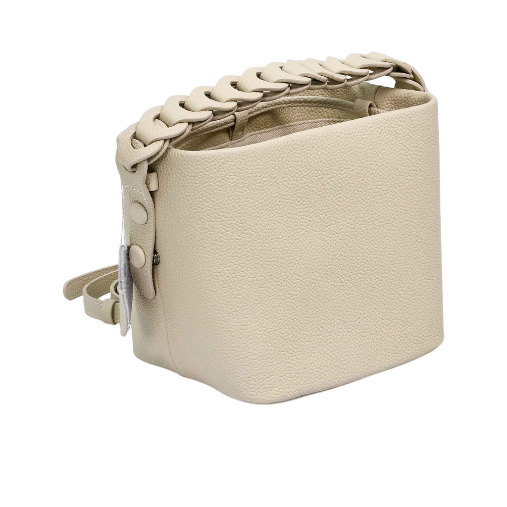Muni Women's Artisanal Braided Handle Bucket Bag | Blue Salon | Qatar | GCC