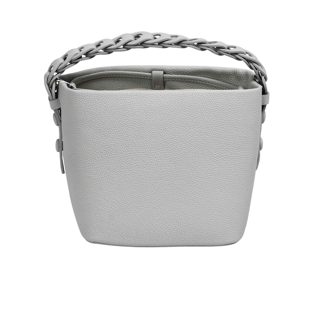 Muni Women's Artisanal Braided Handle Bucket Bag | Blue Salon | Qatar | GCC