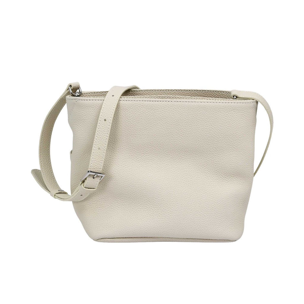 Muni Women's Minimalist Grained Leather Crossbody | Blue Salon | Qatar ...