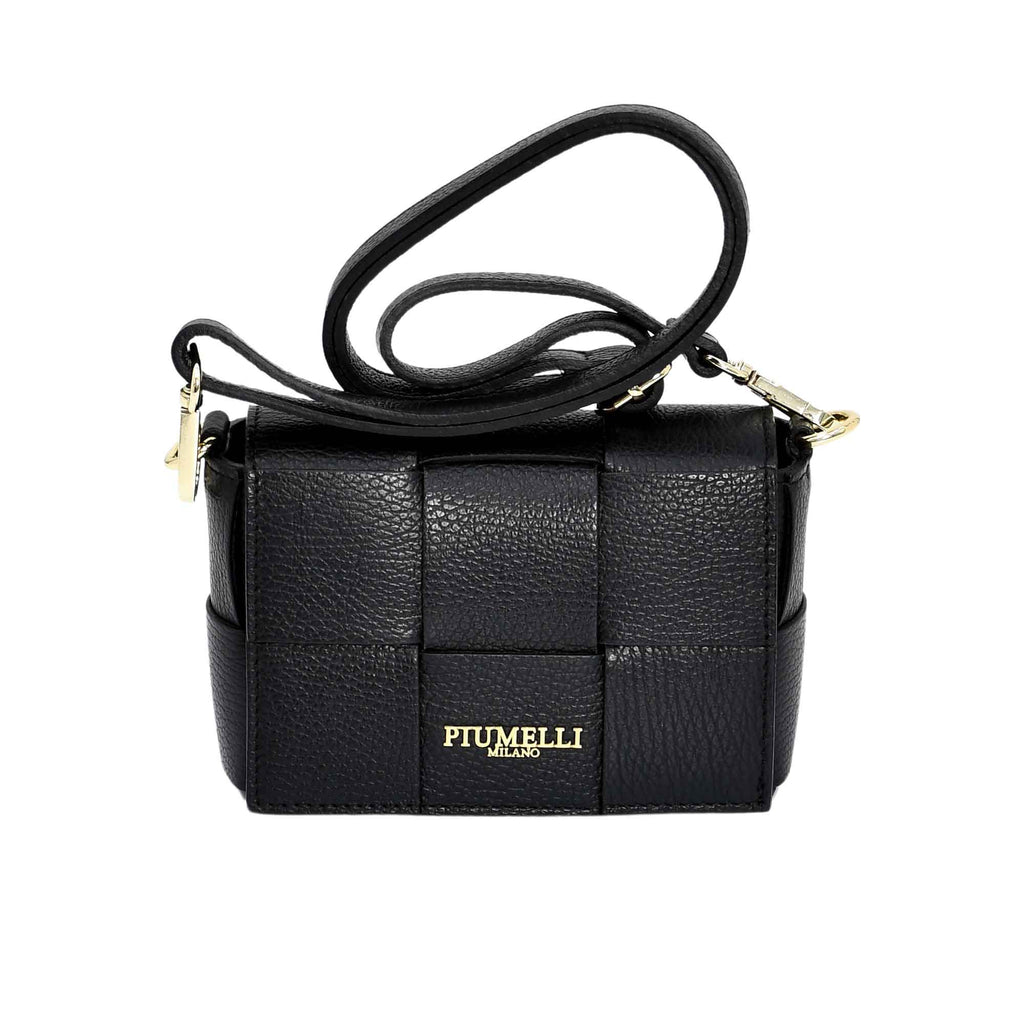 Piumelli Women's SOLEIL M Dollaro Leather Lining Crossbody Bag | Blue ...