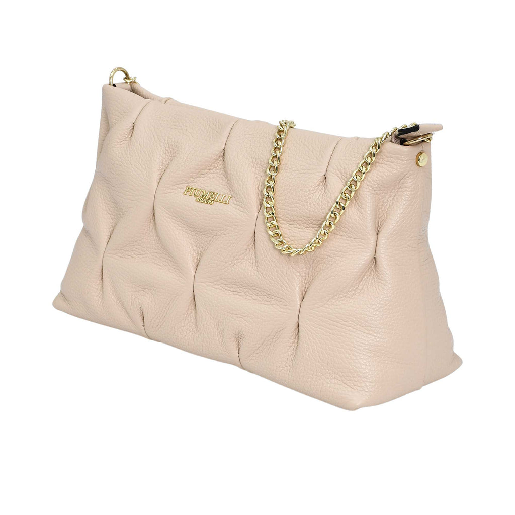 Piumelli Women's BIBI M Dollaro Leather Polyester Lining Shoulder Bag ...