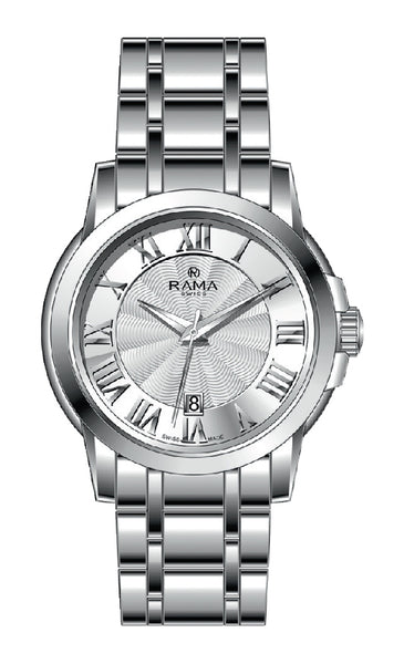 Rama Gents Silver Dial Stainless Steel Quartz Watch – Bluesalon.com