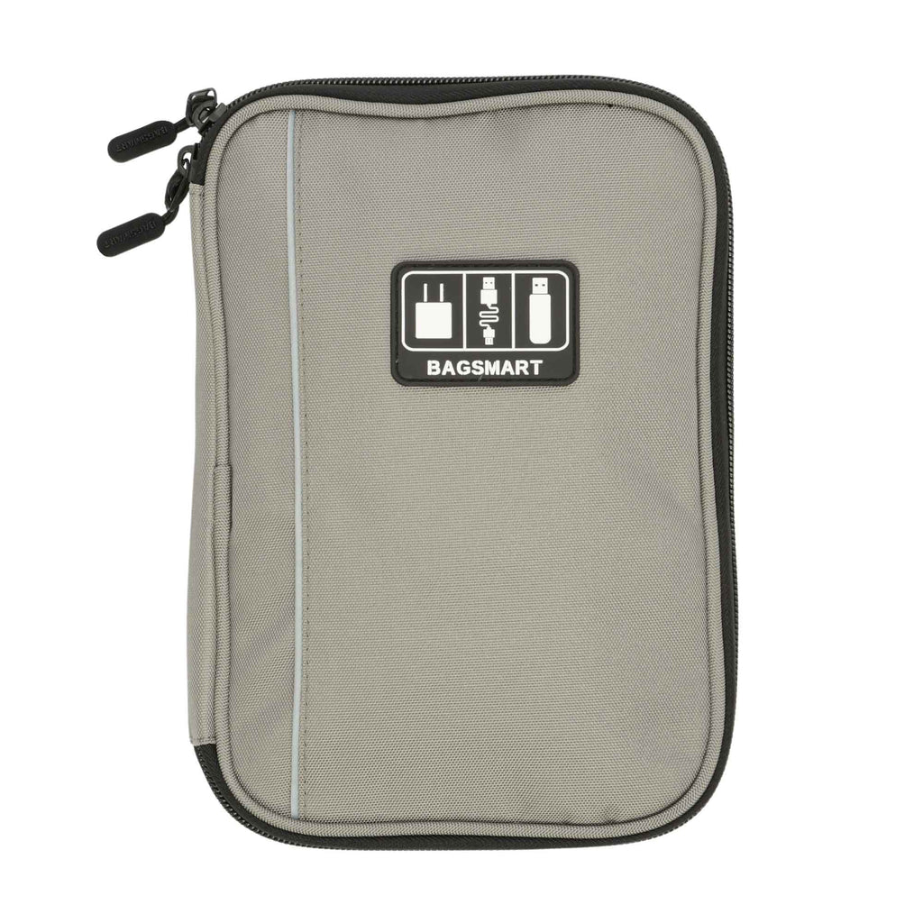 Mosafer Bag-smart Polyester Light Grey Electronics Organizer, Size: 16 ...