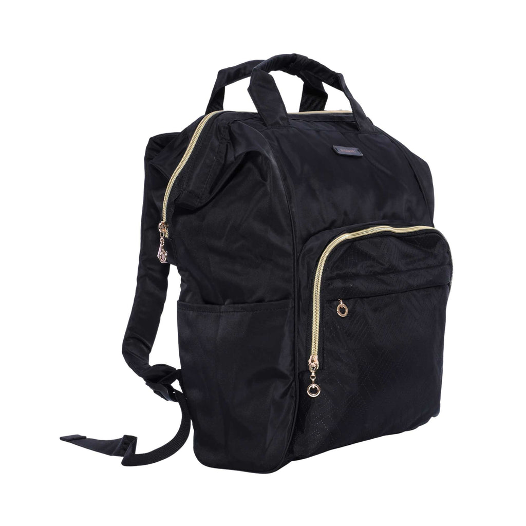 Mosafer Bag-Smart Polyester Black Laptop Backpack, Size : 28.5X19X43cm ...