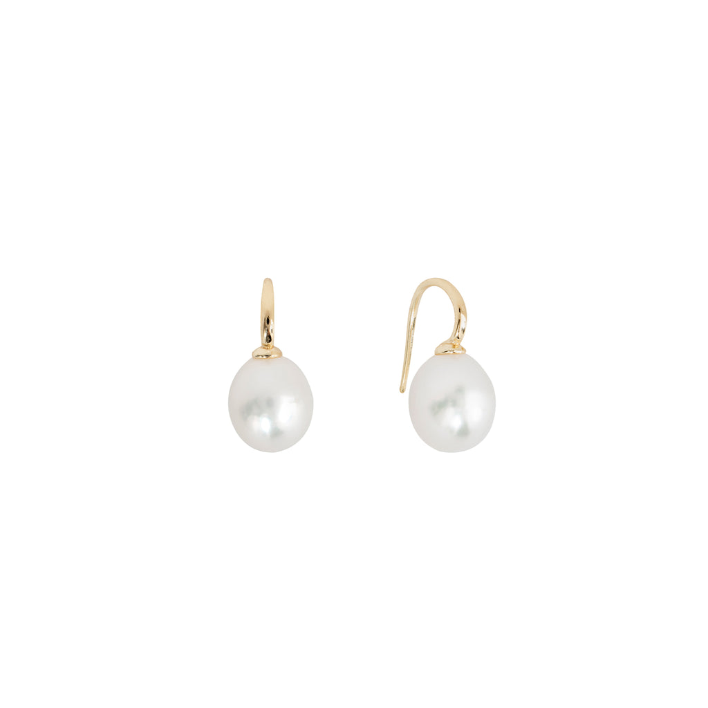 Shashi Classique Pearl Earring Vermeil on Sterling Silver – Blue Salon
