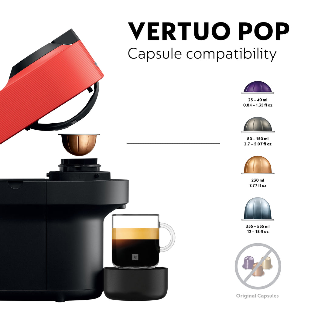 Nespresso Vertuo Pop Spicy Red – Blue Salon