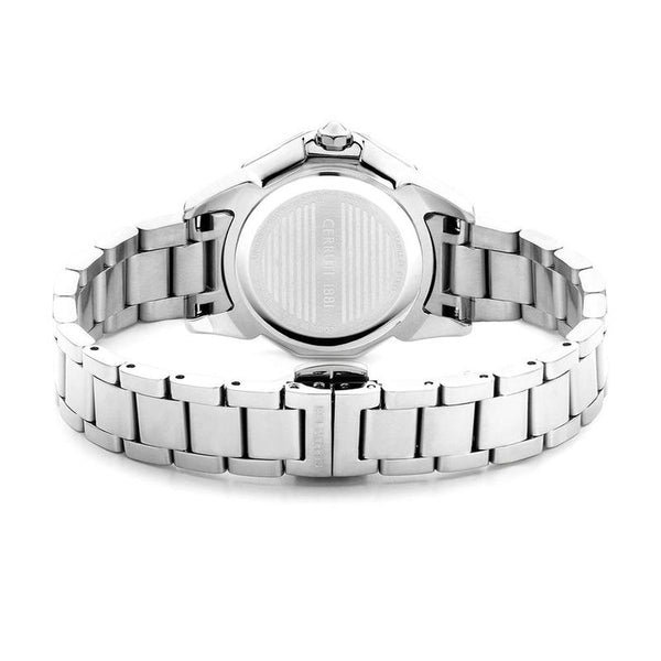 Cerruti 1881 Jesina Women's White MOP Dial Steel Strap Analog Watch ...