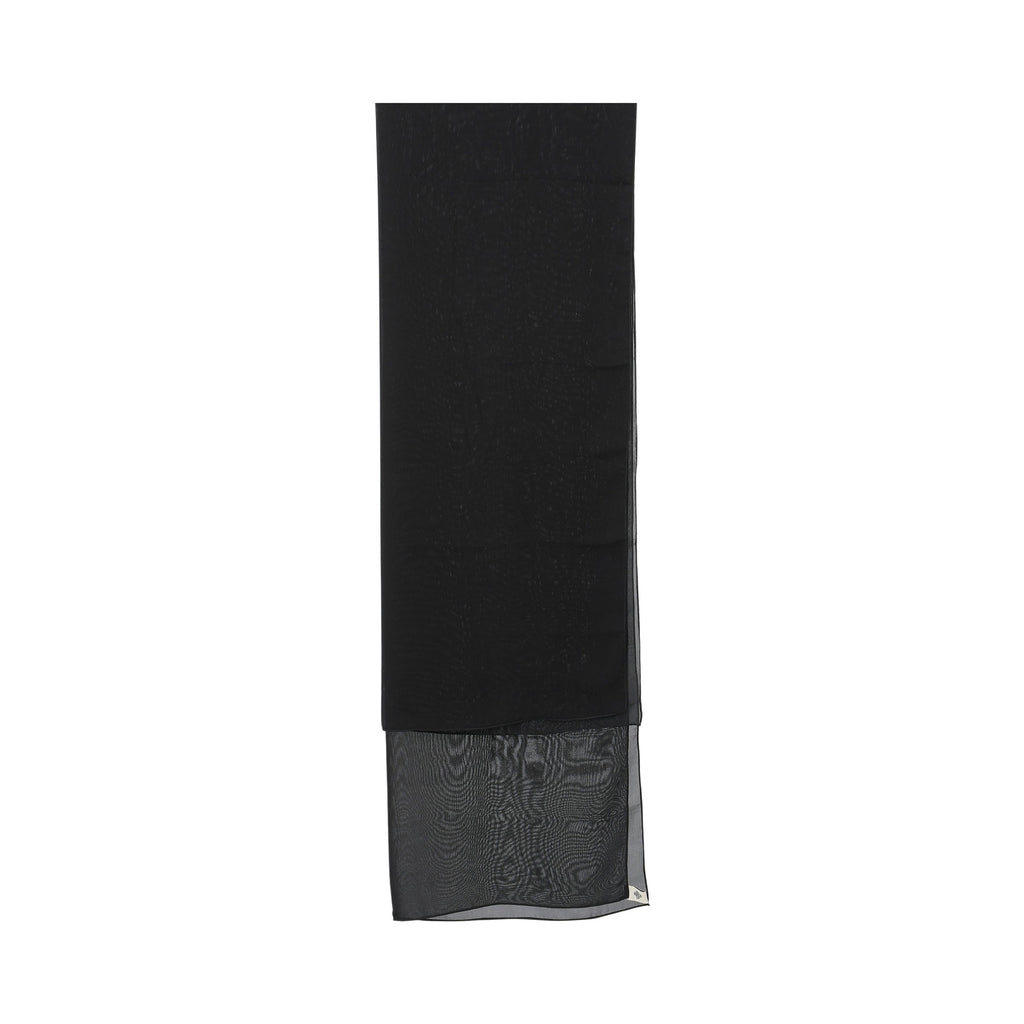 Lamar Women's Black Velvet Abaya - White Floral Appliqué & Matching ...