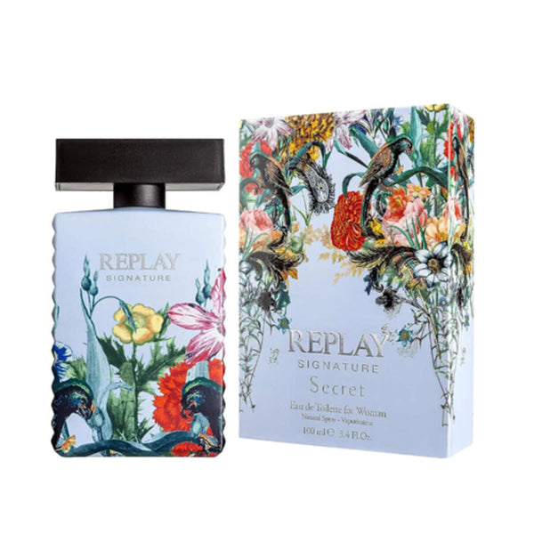Replay Signature Secret EDT 100ML – Blue Salon