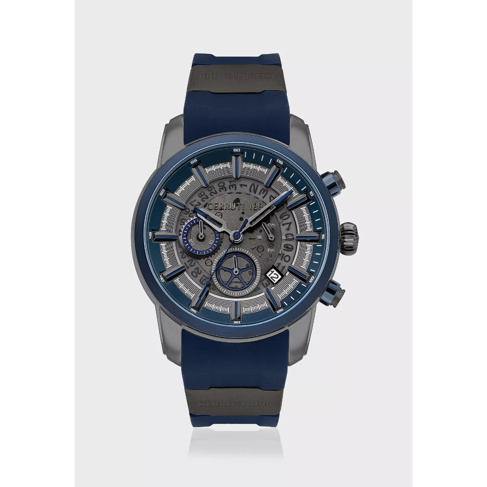 CERRUTI 1881 Men's Tesero Blue Chronograph Watch – Bluesalon.com