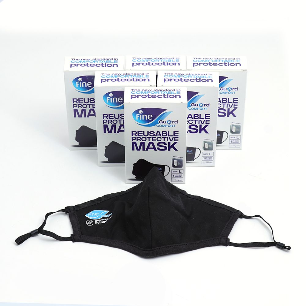 Fine Face Mask Guard comfort Large Size Set of 6 – Blue Salon