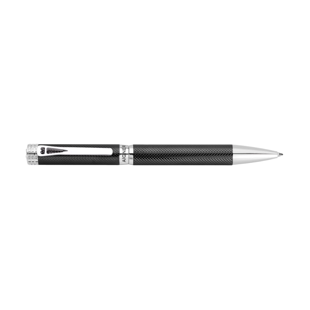 Aigner Silver And Black Pen – Bluesalon.com
