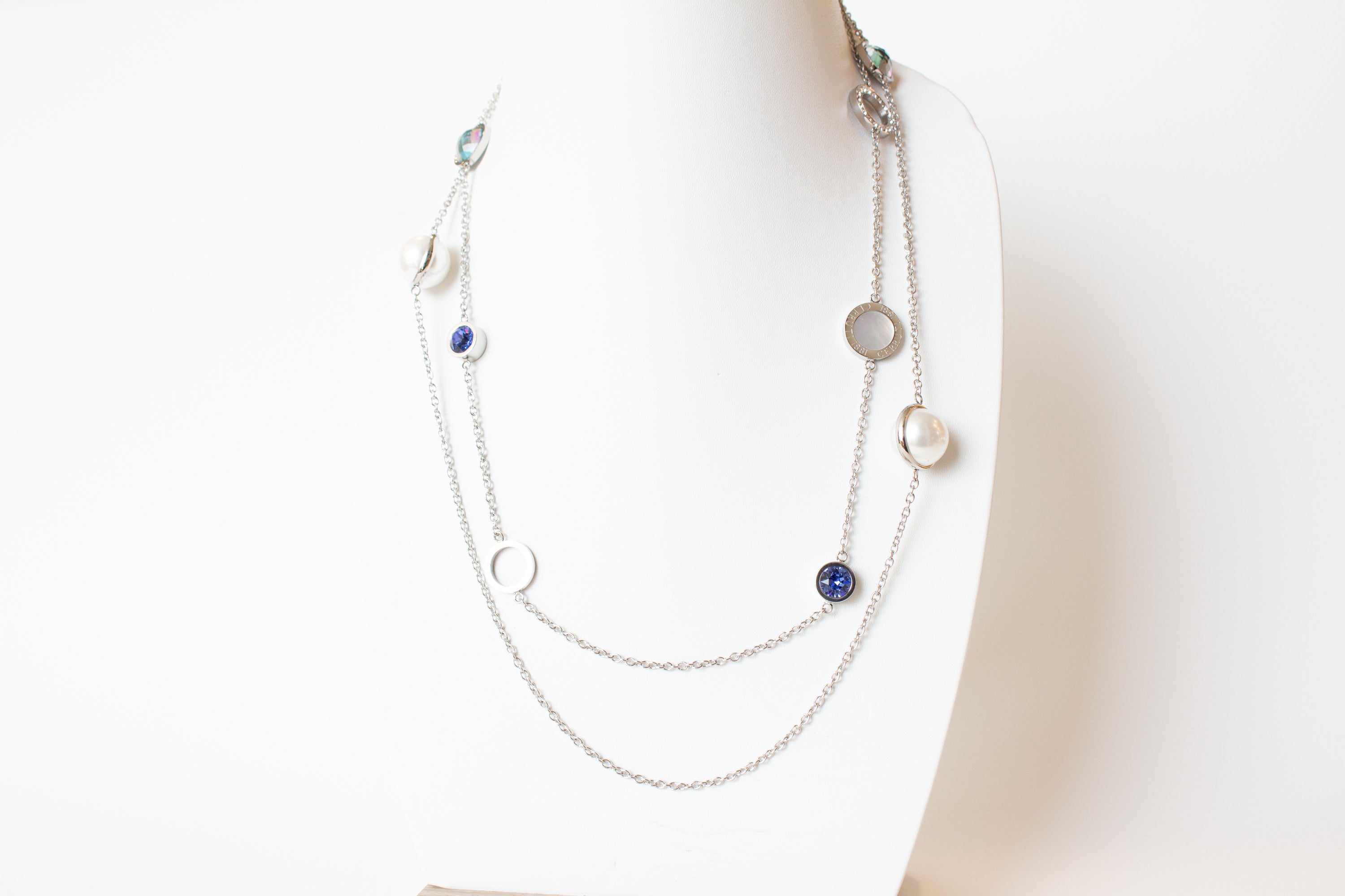 Cerruti Necklace Stainless Steel – Bluesalon.com