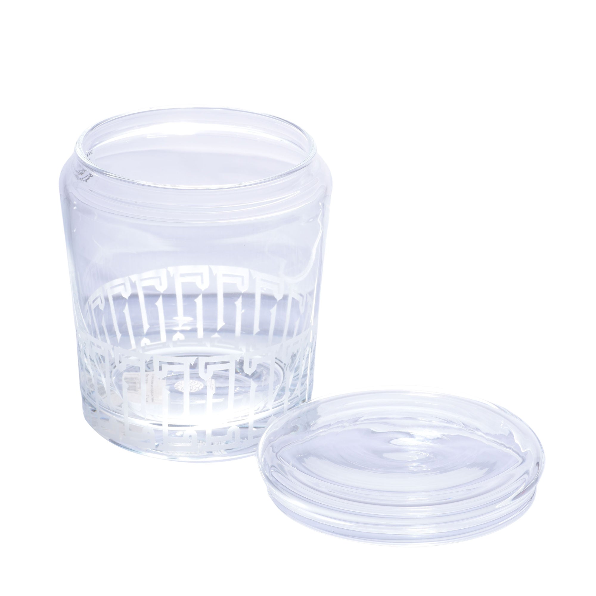 Decoration One Glass Canister Hot Cut D12/H14 Letters – Bluesalon.com