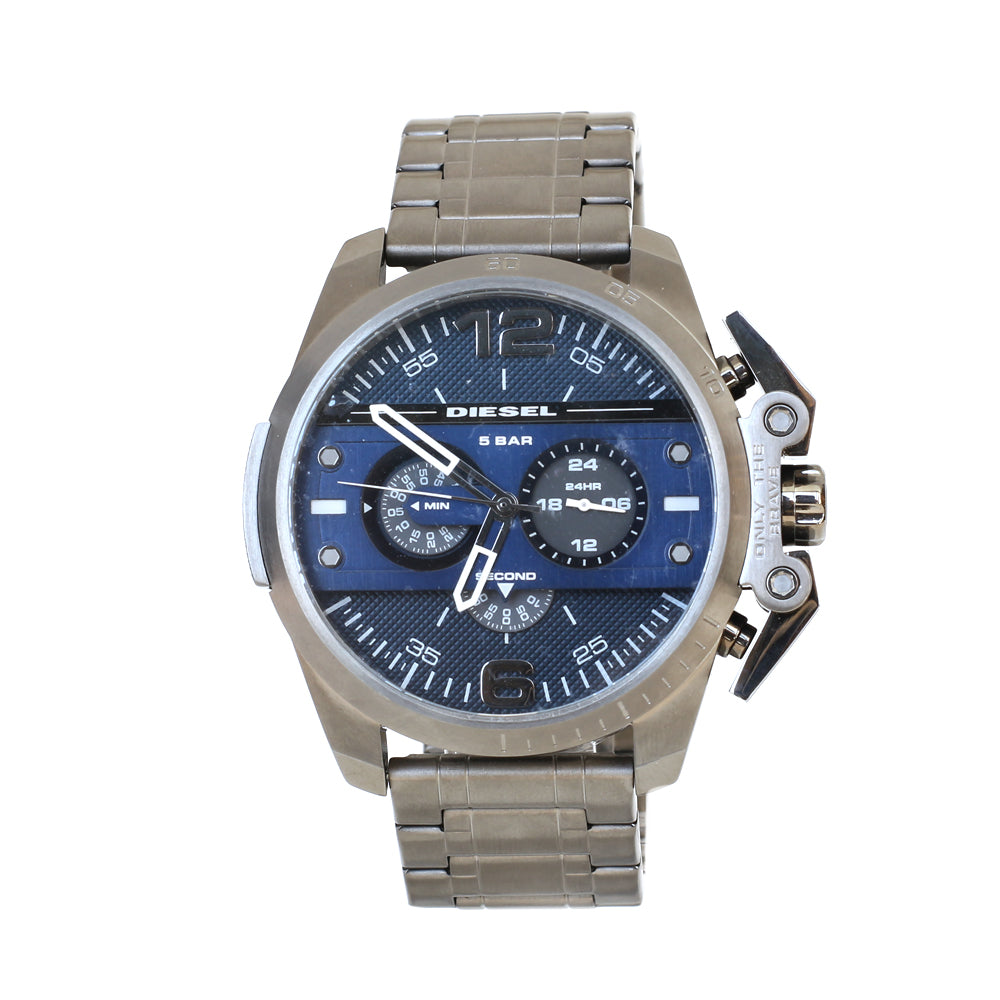 Diesel Mens Watch Chronograph With Blue Dial & White Index – Blue Salon