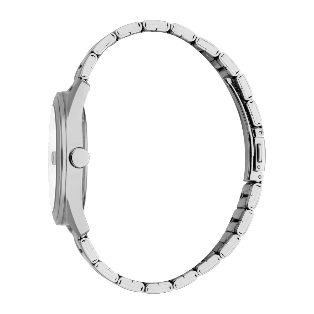 ESPRIT Men's Silver Color Watch with Silver Dial and Metal Bracelet ...