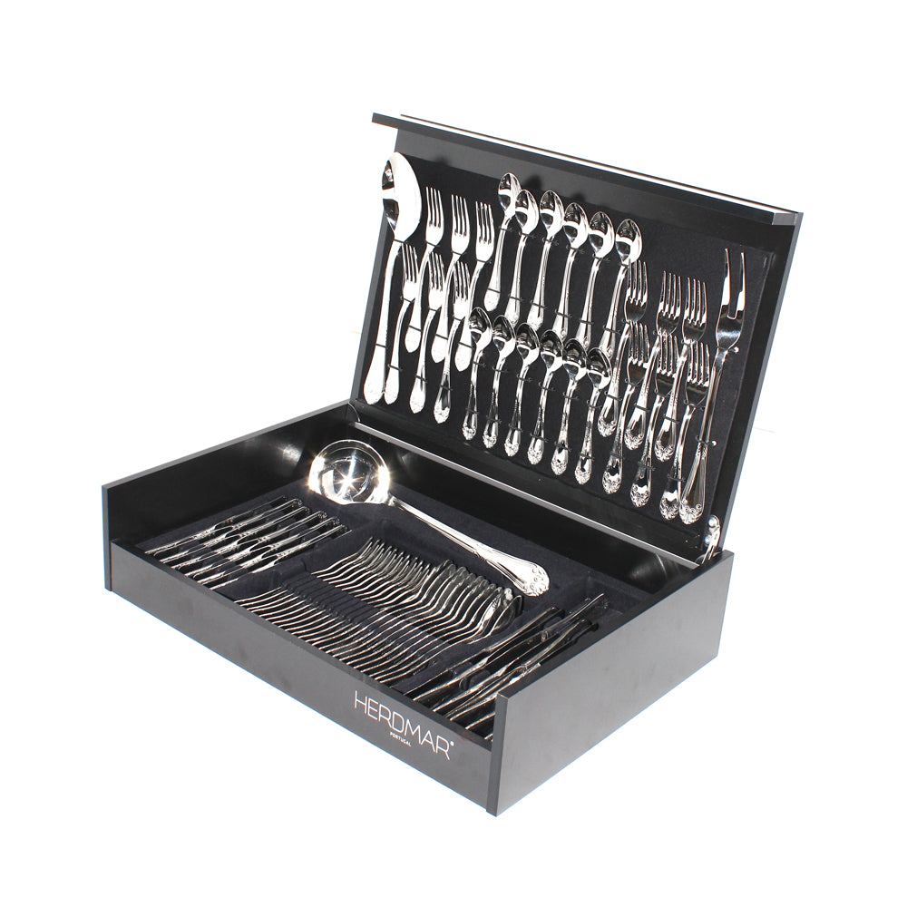 Herdmar Barroco 18/10 Cutlery Set – Blue Salon