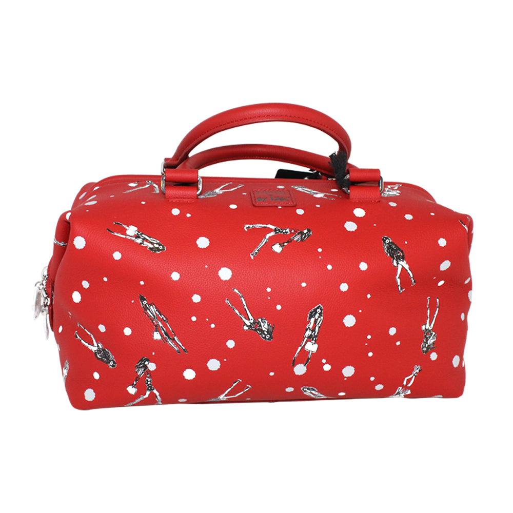 Lipault Izak Zenou Collab Bowling Bag Pose/Garnet Red – Bluesalon.com