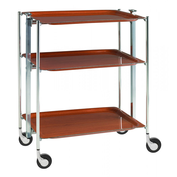 Platex Textable Trolley 3 Et. Chrome Orme/Elm – Blue Salon