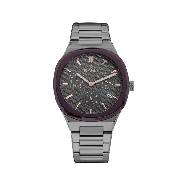 Rama Stainless Steel Quartz Watch – Blue Salon