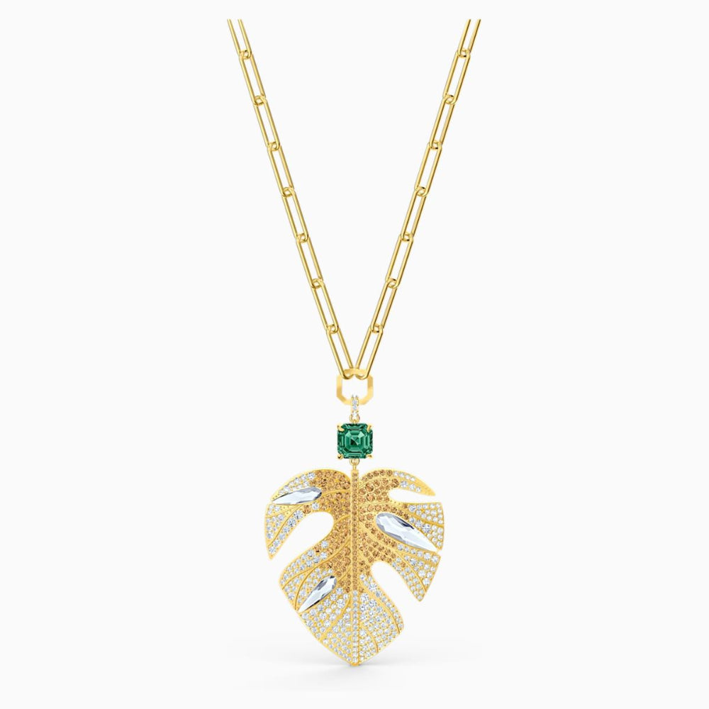 Swarovski Tropical Leaf Pendant Light Multi-Colored – Bluesalon.com