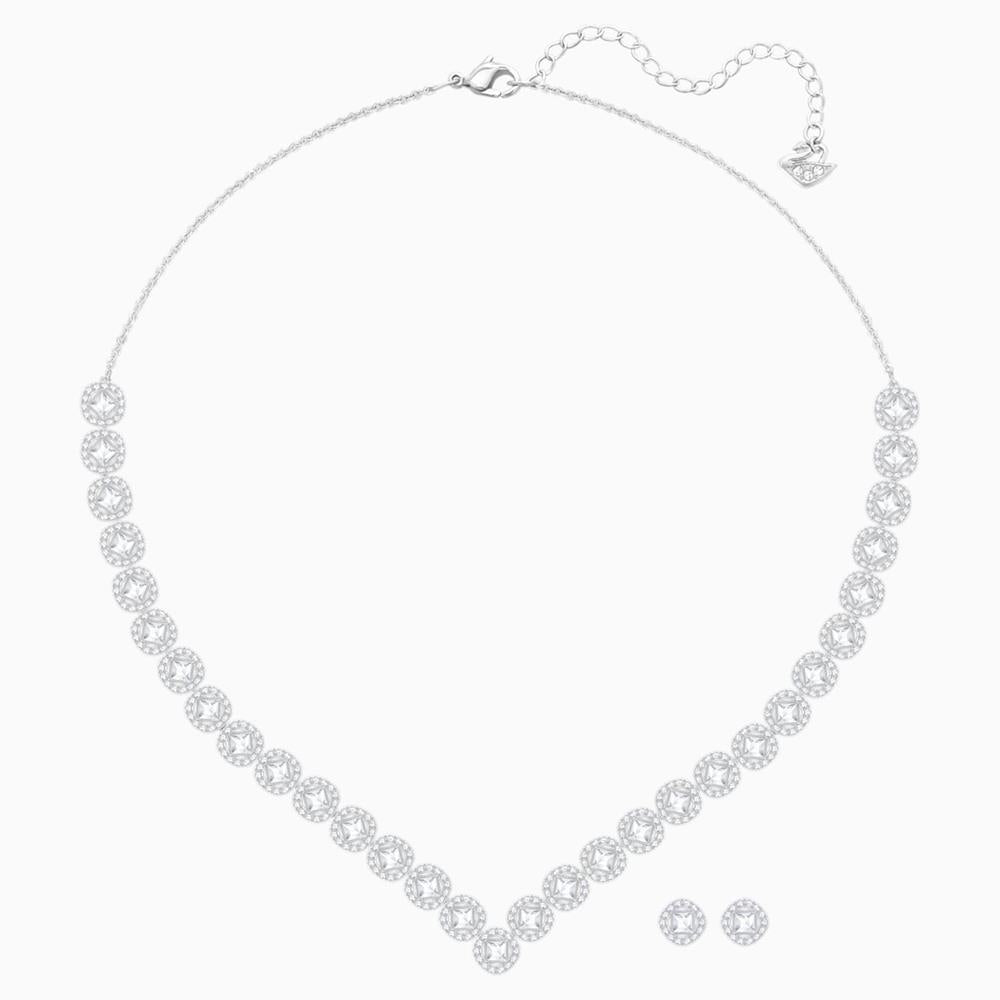 Swarovski Angelic Square Set White One Size – Blue Salon