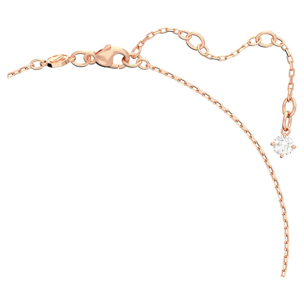 "Swarovski Millenia necklace Octagon cut, Green, Rose gold-tone plated ...